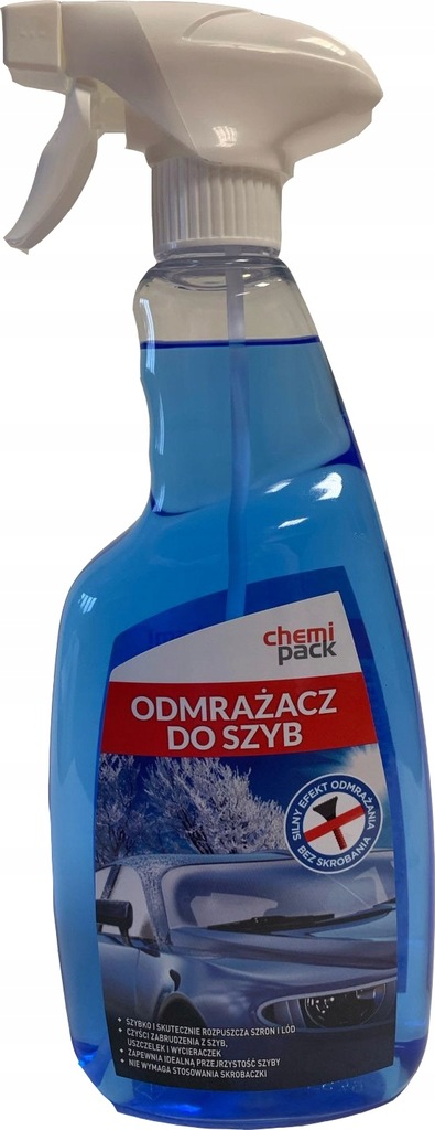 ODMRAŻACZ DO SZYB MOCNY 750ML CHEMIPACK - 12674219076 - oficjalne ...