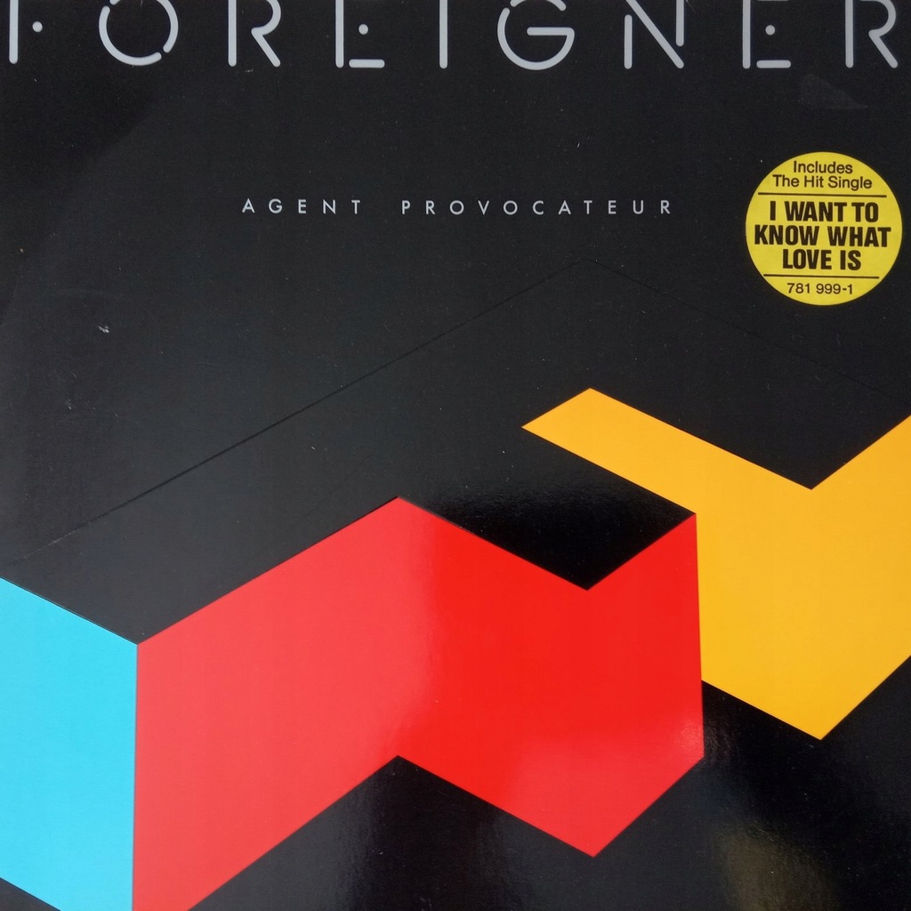 FOREIGNER , agent provocateur , 1984 - 15210071795 - oficjalne archiwum ...