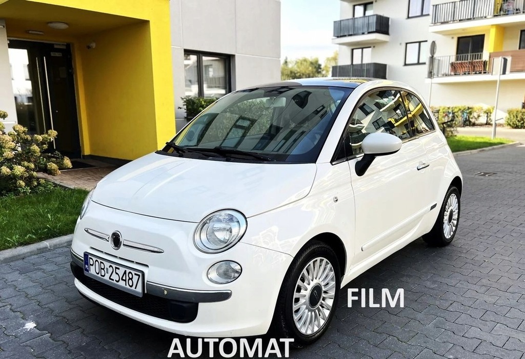 Fiat 500 AUTOMAT Panorama alu Klima elektryka ... - 14430378334 ...
