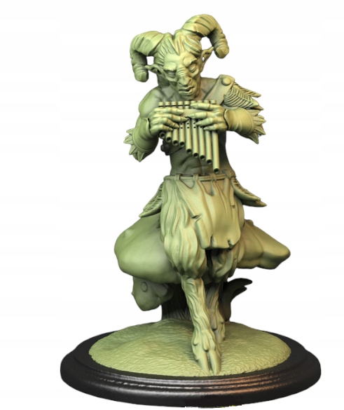 Panpipes Faun satyr figurka rpg dnd druk 3d 8k - 13775666629 ...