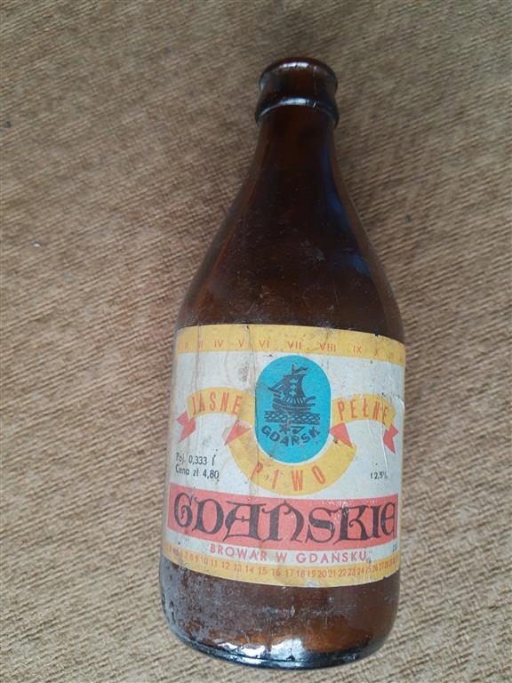 PRL Piwo Gdańskie Browar Gdańsk - 15819734425 - oficjalne archiwum Allegro
