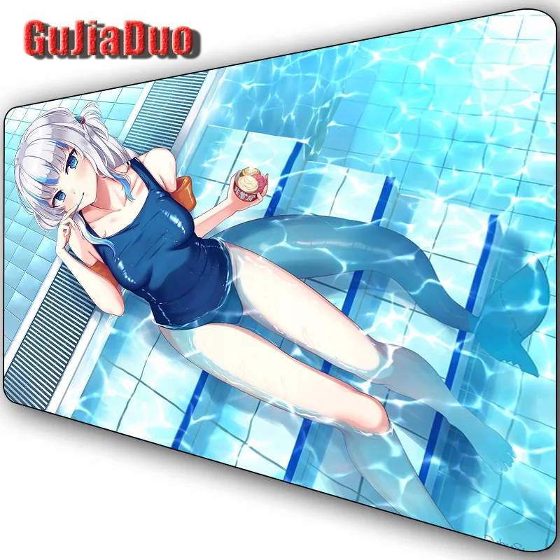 Gawr Gura 40x90cm Extra Large Lovely Cartoon Mouse - 15262705797 - oficjalne archiwum Allegro