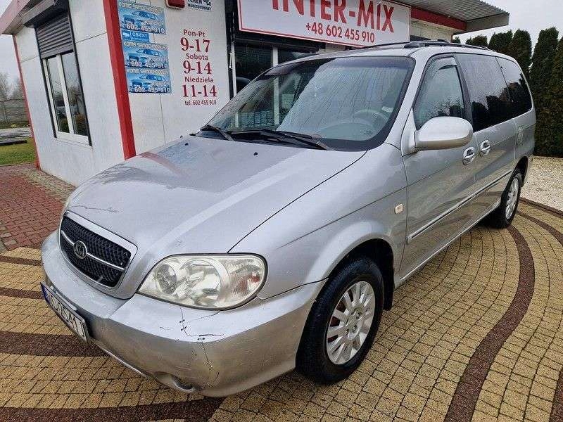 Kia Carnival 2.5benzyna 150KM 7-osobowy zareje... - 13416772184 - oficjalne archiwum Allegro