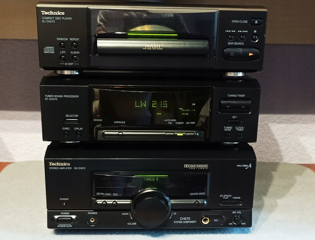 Wieża Technics SE-CH570 - 13429282888 - oficjalne archiwum Allegro