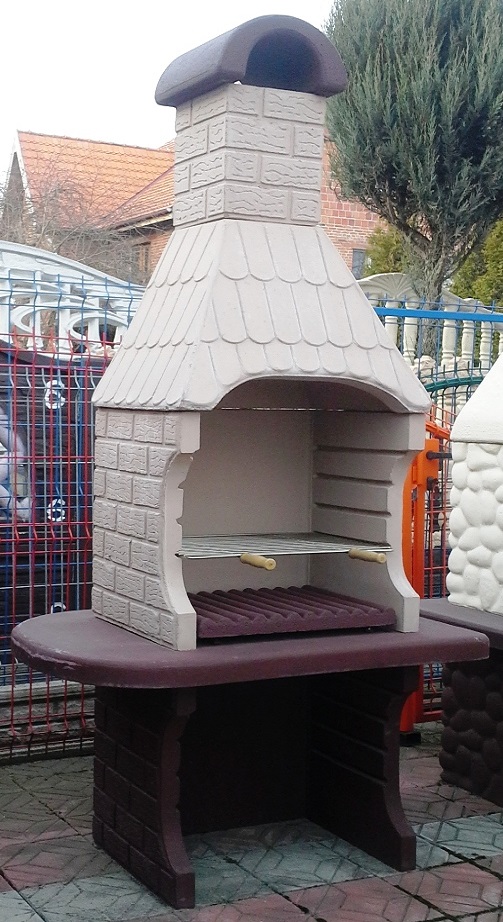 BETONOWY GRILL OGRODOWY „MC". WYSOKI 2,10 - 7195859058 - oficjalne ...