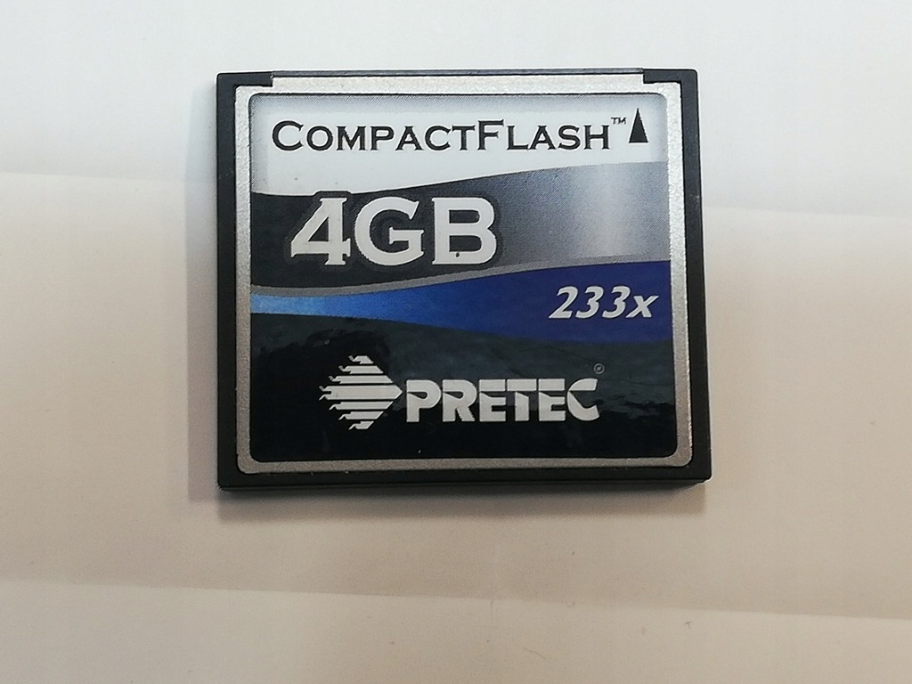 Karta CF Compact Flash Pretec 4GB 233x - 11272823558 - oficjalne ...