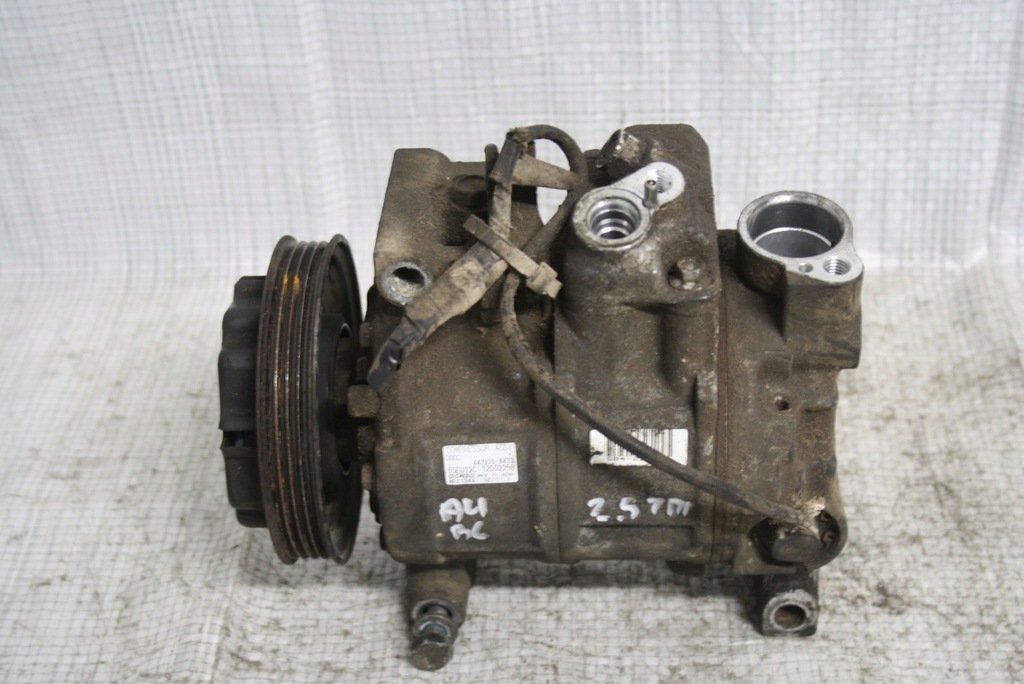 SPRĘŻARKA KLIMATYZACJI A4 B6 B7 2.5 447220-8433 - 11480246486 ...