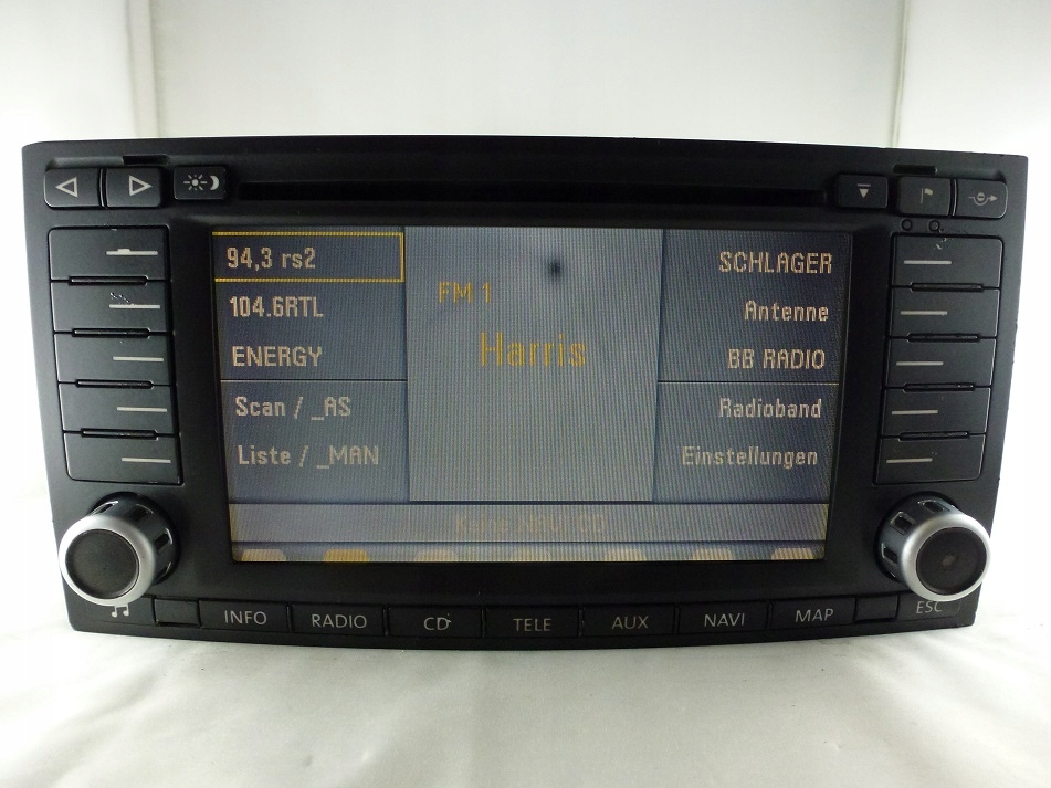 Radio nawigacja VW Touareg T5 Multivan MFD2 navi - 7572789584 - oficjalne archiwum Allegro