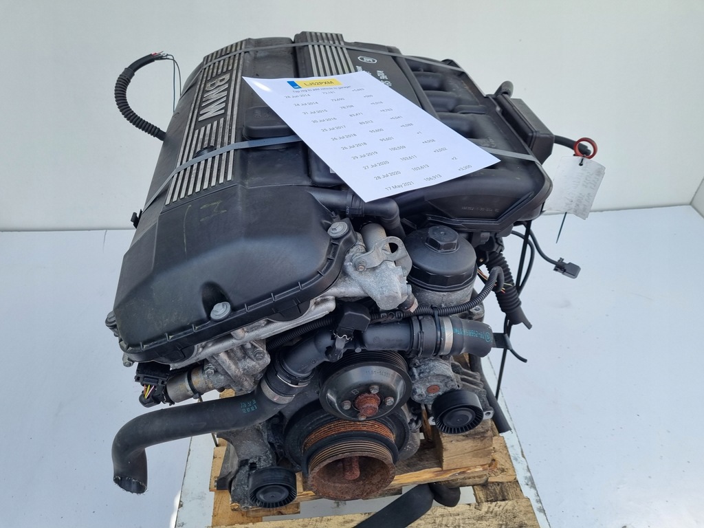 SILNIK BMW E39 2.5 192KM dokumenty M54B25 256S5 - 13698489021 - oficjalne archiwum Allegro