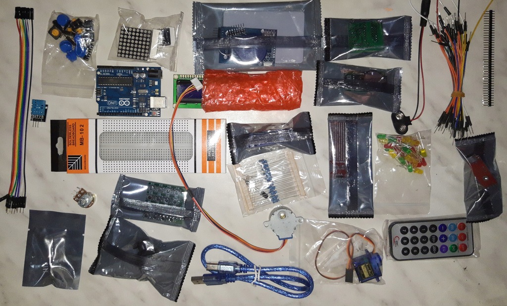 Zestaw startowy Arduino XXL - 12895005245 - oficjalne archiwum Allegro Zestaw startowy Arduino XXL - 12895005245 - oficjalne archiwum Allegro