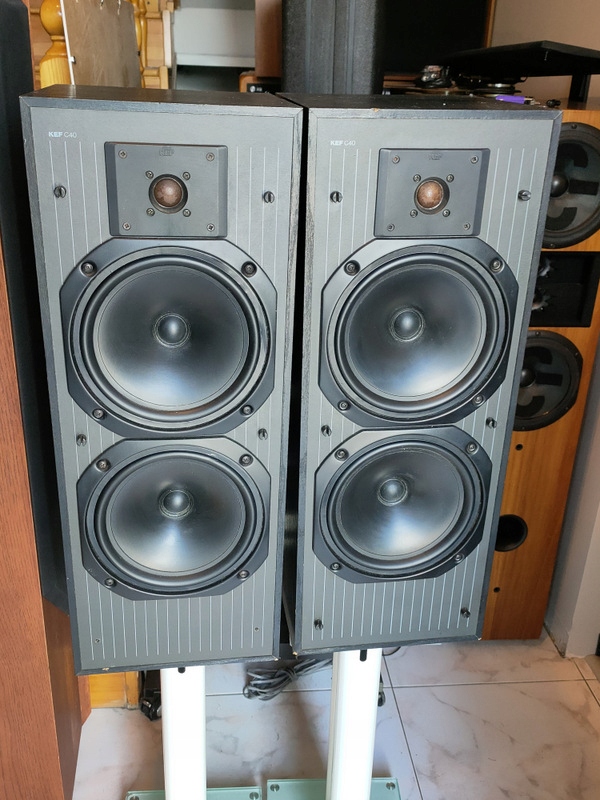 KEF C40 ! Made in England ! Unikat - 12225841949 - oficjalne archiwum ...