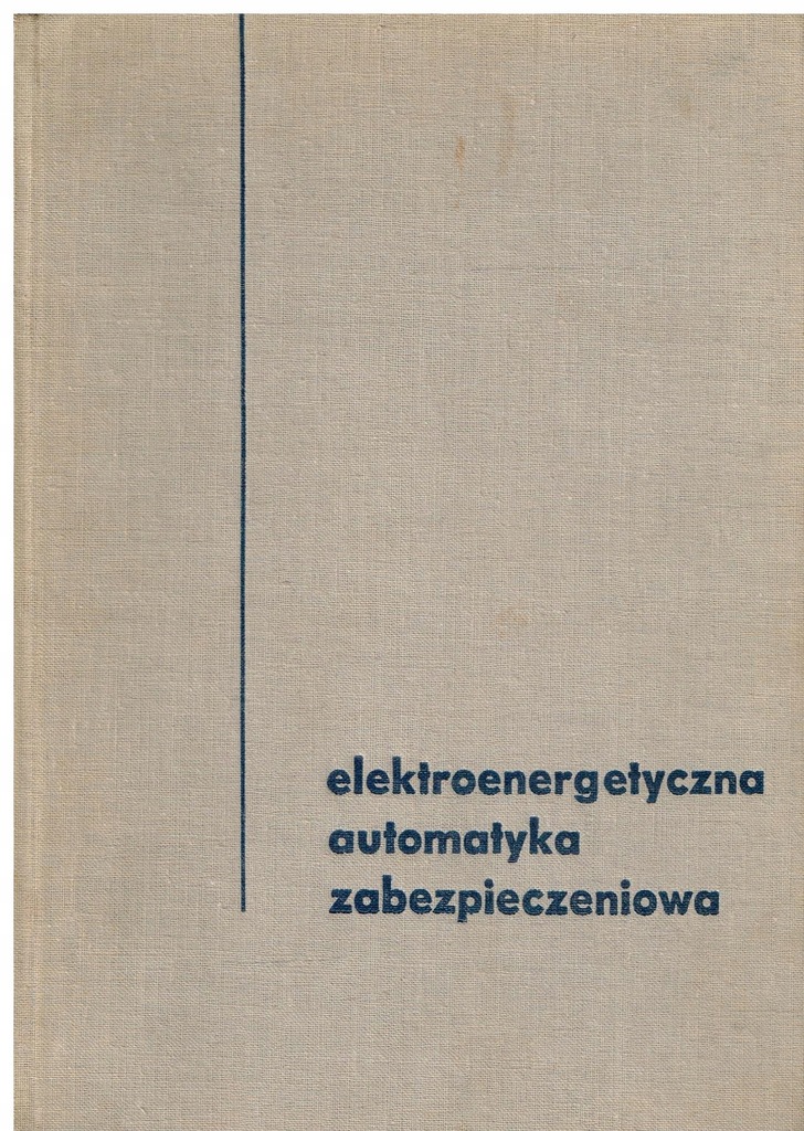 ELEKTROENERGETYCZNA AUTOMATYKA ZABEZPIECZENIOWA - 13083936002 - oficjalne archiwum Allegro