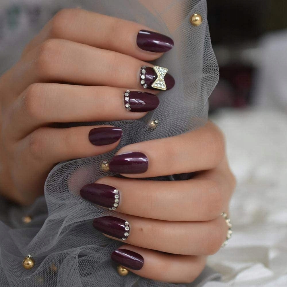 Kolorowe tipsy Tczowe wskazówki do zdobienia pazno - 11655008363 ...