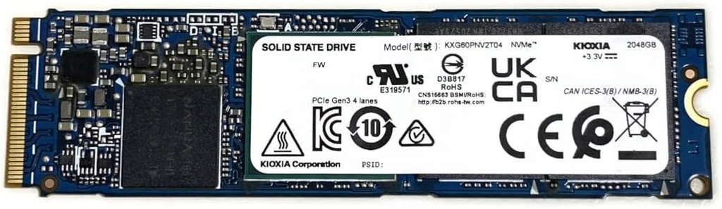 Kioxia XG6 2TB M.2 2280 PCIe NVMe 2048GB SSD - 12755732544 - oficjalne ...