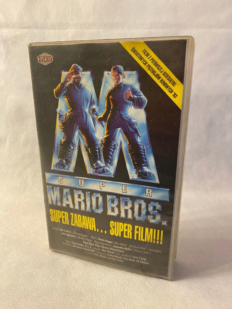 SUPER MARIO BROS VHS - 13454113643 - oficjalne archiwum Allegro