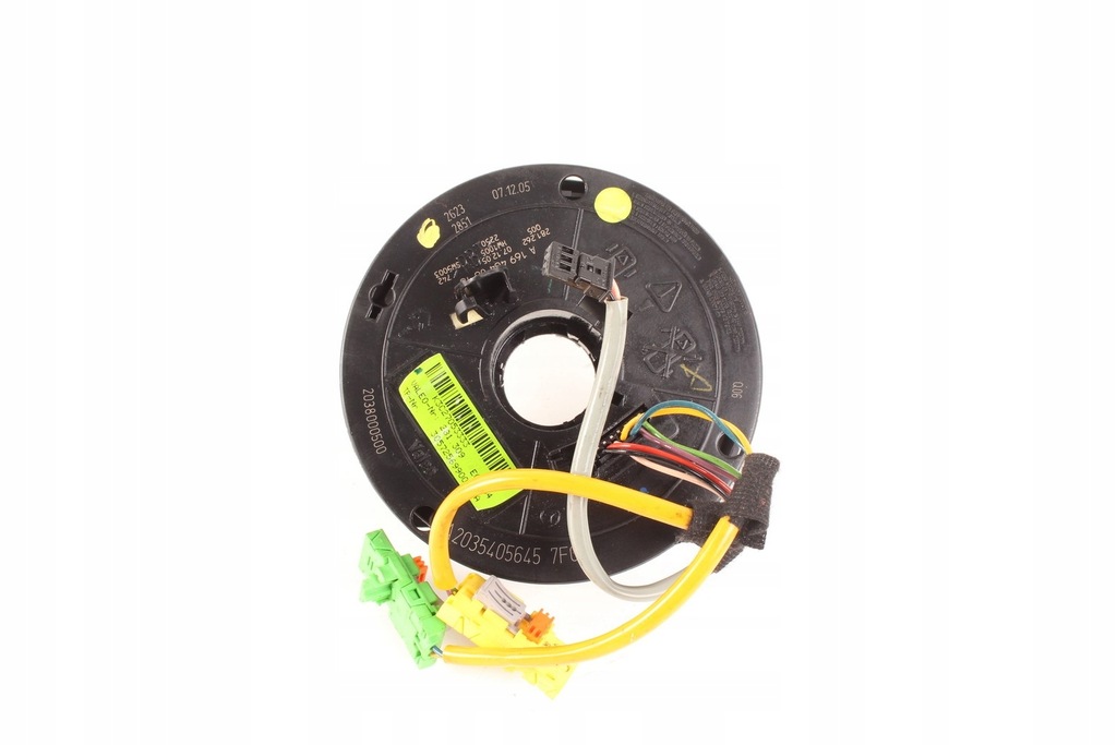 TAŚMA ZWIJAK PODUSZKI CZUJNIK KĄTA SKRĘTU AIRBAG MERCEDES W203 ...