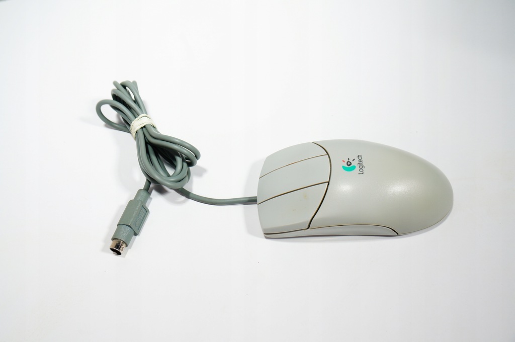 Retro Kulkowa Mysz Komputerowa Logitech Ps2 - 12779481869 - oficjalne archiwum Allegro