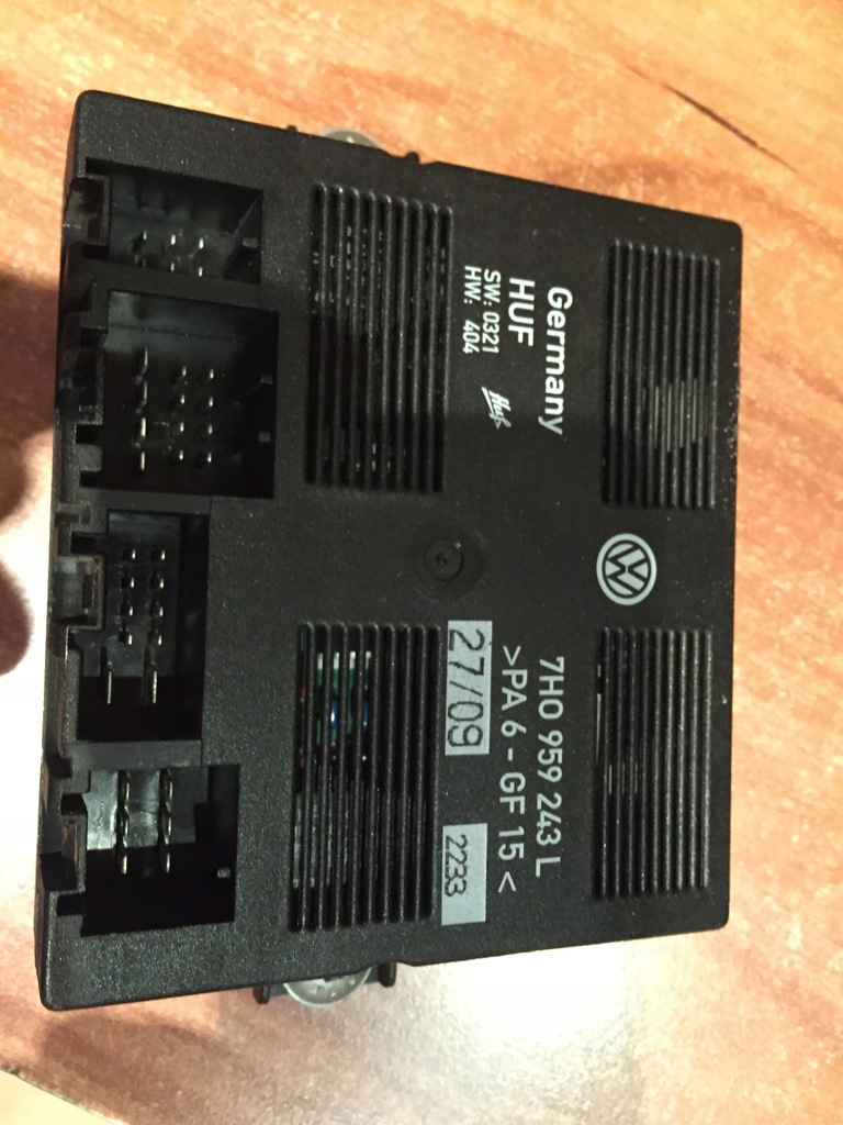 Vw T5 moduł sterownik drzwi przesuwnych 7H0959243L - 8921179227 ...