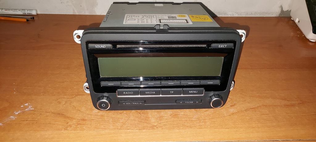 RADIO CD VW GOLF PASSAT B7 SKODA 1K0057187AX - 12957391065 - oficjalne archiwum Allegro