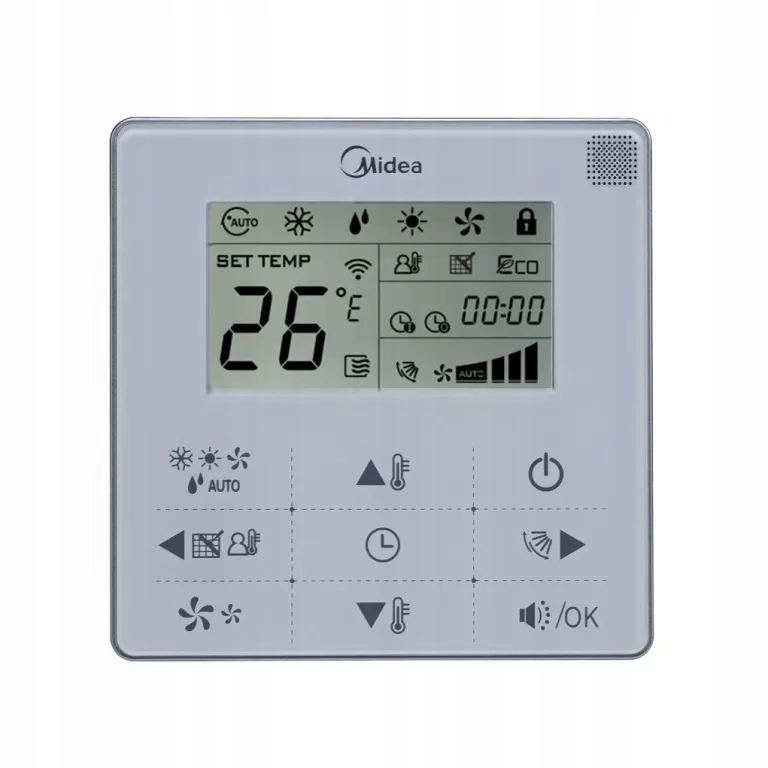 MIDEA STEROWNIK KLIMATYZACJI WDC-86E/KD ZAPAKOWAN - 12234614189 ...