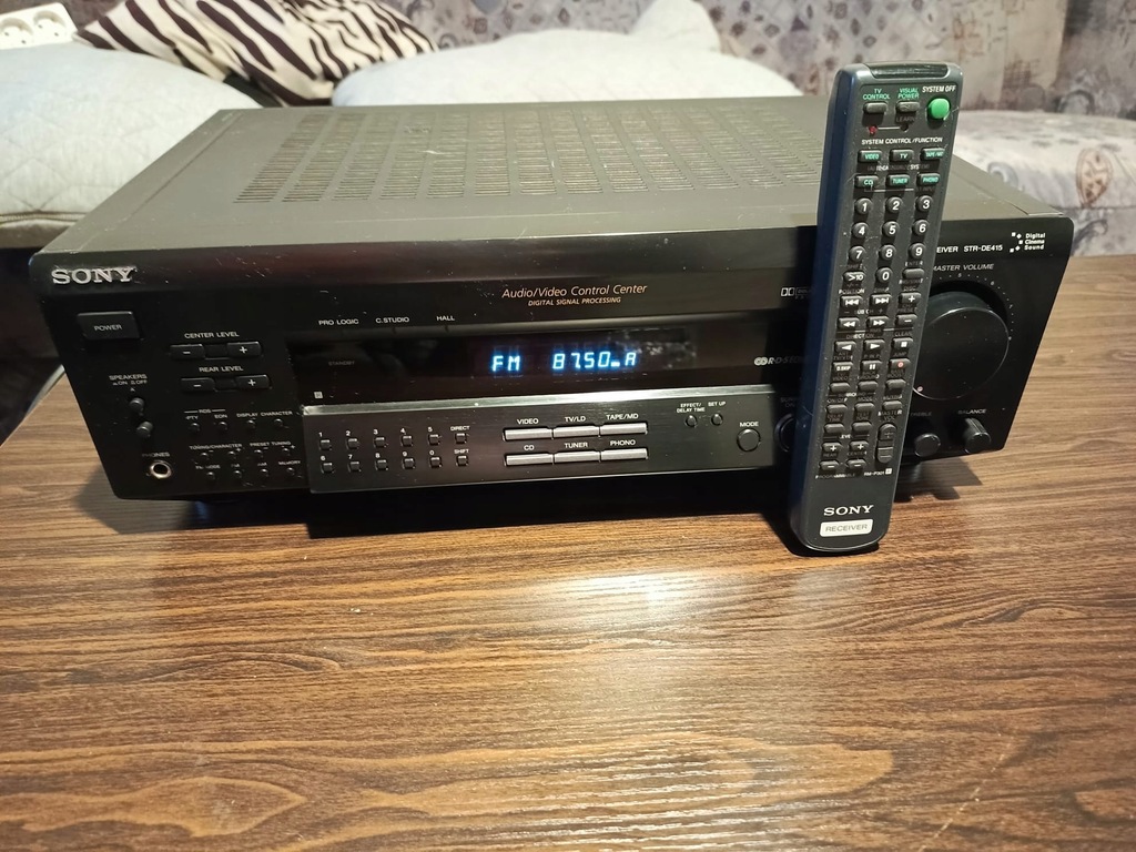 Amplituner Sony STR-DE415 5.1 czarny PILOT - 15039871850 - oficjalne ...