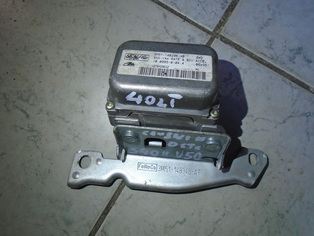 CZUJNIK DSTC ESP 3M51-3C187-AF VOLVO C30 S40 V50 - 11783505290 - oficjalne archiwum Allegro