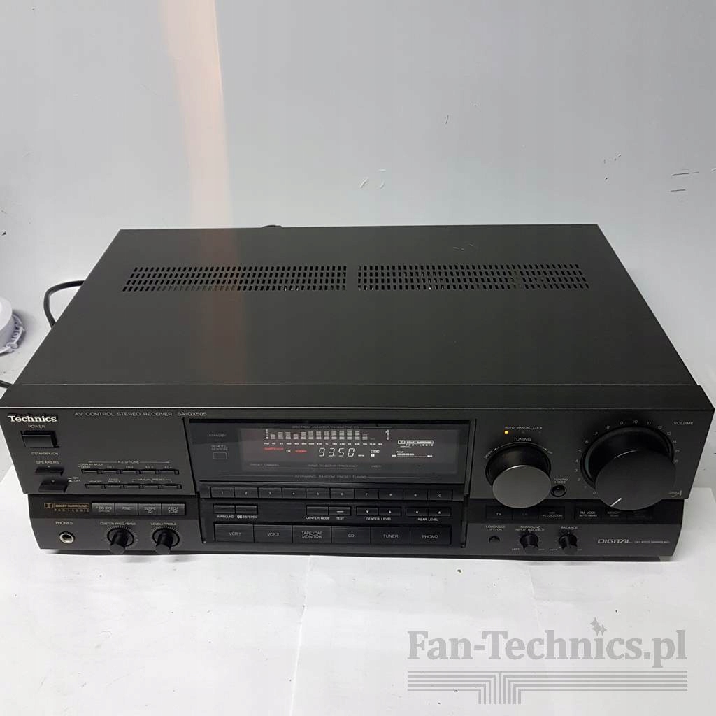 Fan-Technics Amplituner Technics SA-GX505 Łódź - 12696834839 - oficjalne archiwum Allegro