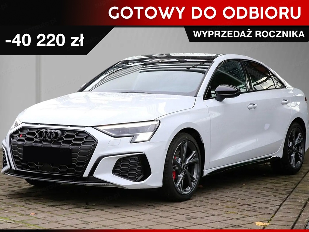 Audi A3 S3 TFSI quattro Sedan 2.0 (310KM) 2023 - 15139001937 - oficjalne archiwum Allegro
