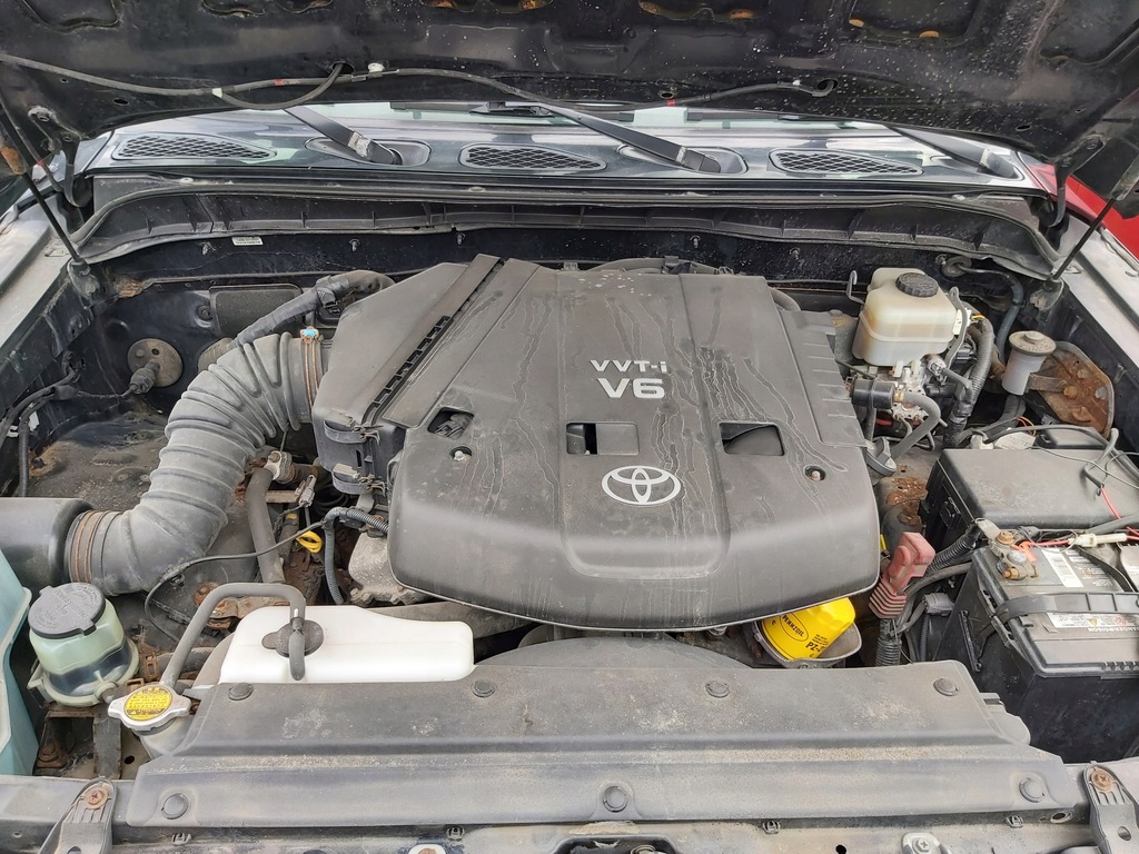 SILNIK TOYOTA 4,0 V6 Swap 1GR FE Fj Cruiser Land - 12189454359 ...