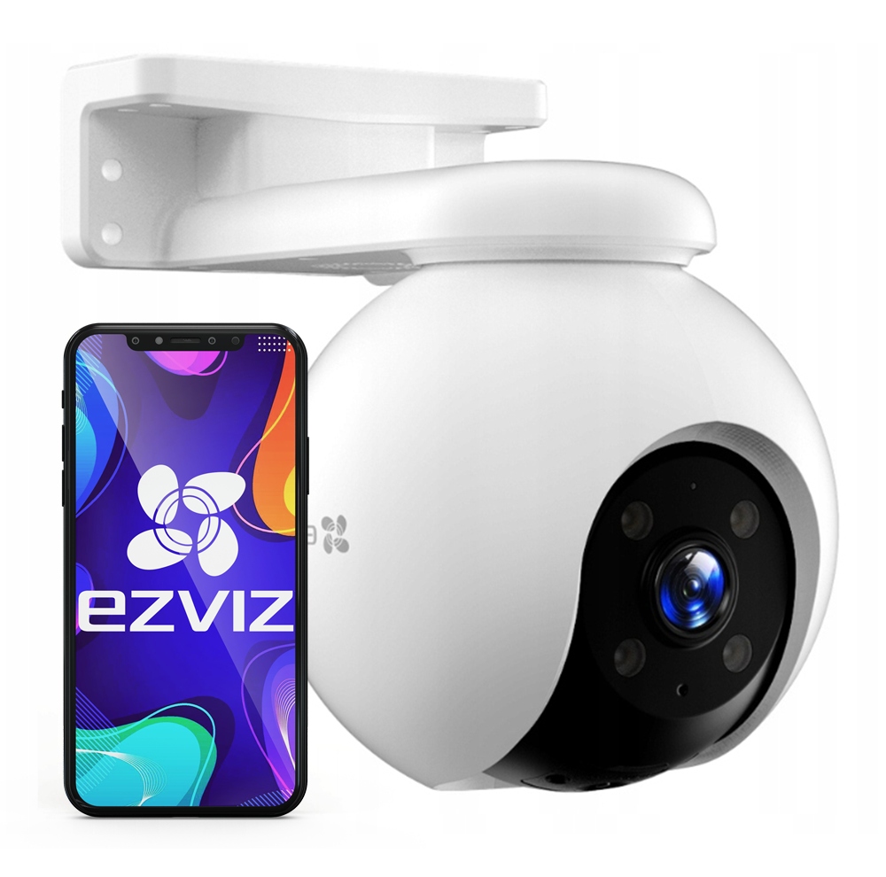 Kamera Obrotowa WiFi H8 3MPX EZVIZ Zewnętrzna AI - 13416439261 - oficjalne archiwum Allegro