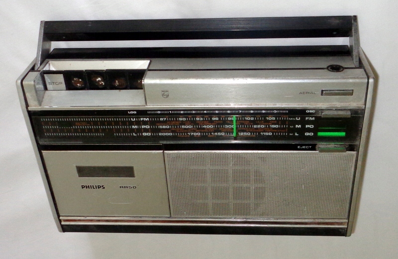 PHILIPS RR 50 - stary radiomagnetofon z 1971r. - 16096714198 ...