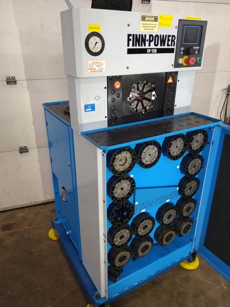 Zakuwarka FINN-POWER FP120 Do węzy Prasa - 8794193426 - oficjalne ...