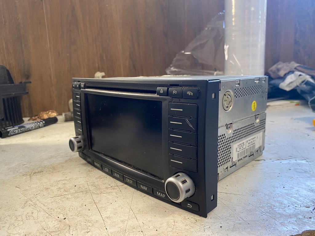 VOLKSWAGEN T5 MULTIVAN RADIO NAWIGACJA 7H0035191J - 12327673399 - oficjalne archiwum Allegro