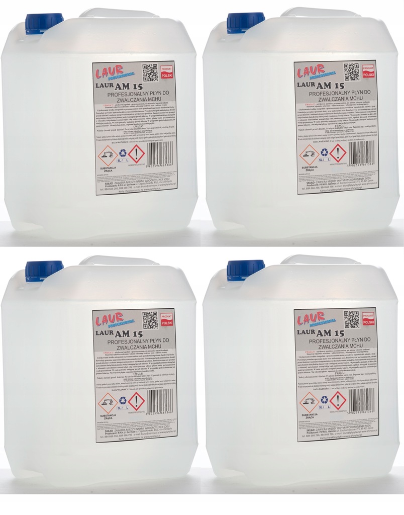 LAUR AM15 ANTY MECH ZWALCZANIE MCHU 4X5L - 8169546080 - oficjalne ...