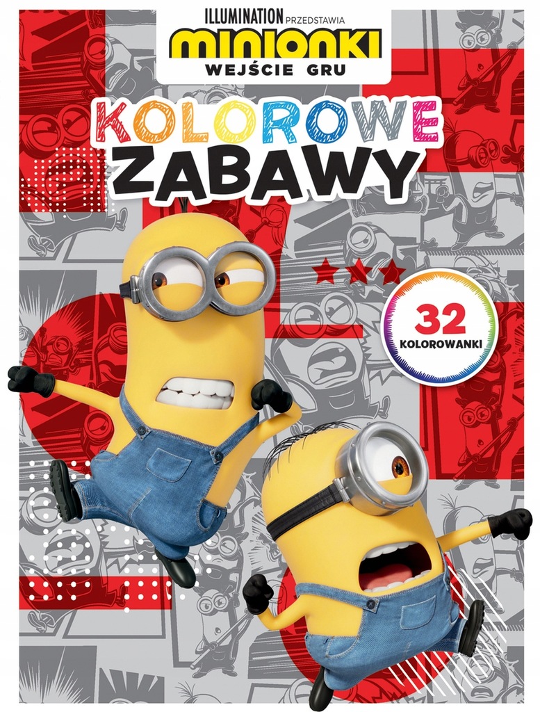 Minionki. Wejście Gru. Kolorowe zabawy - 15289292283 - oficjalne archiwum Allegro
