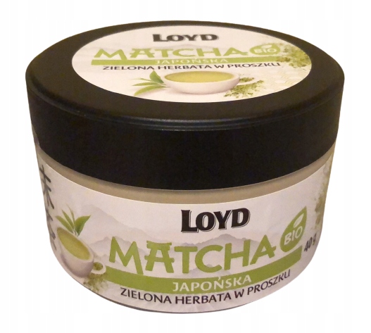 Loyd Matcha Japońska Zielona Herbata W Proszku 40g - 14126760704 - oficjalne archiwum Allegro
