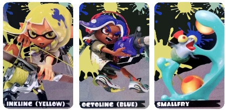 Splatoon 3 Amiibo: Inkling, Octoling, Smallfry NS - 13066100363 - oficjalne archiwum Allegro