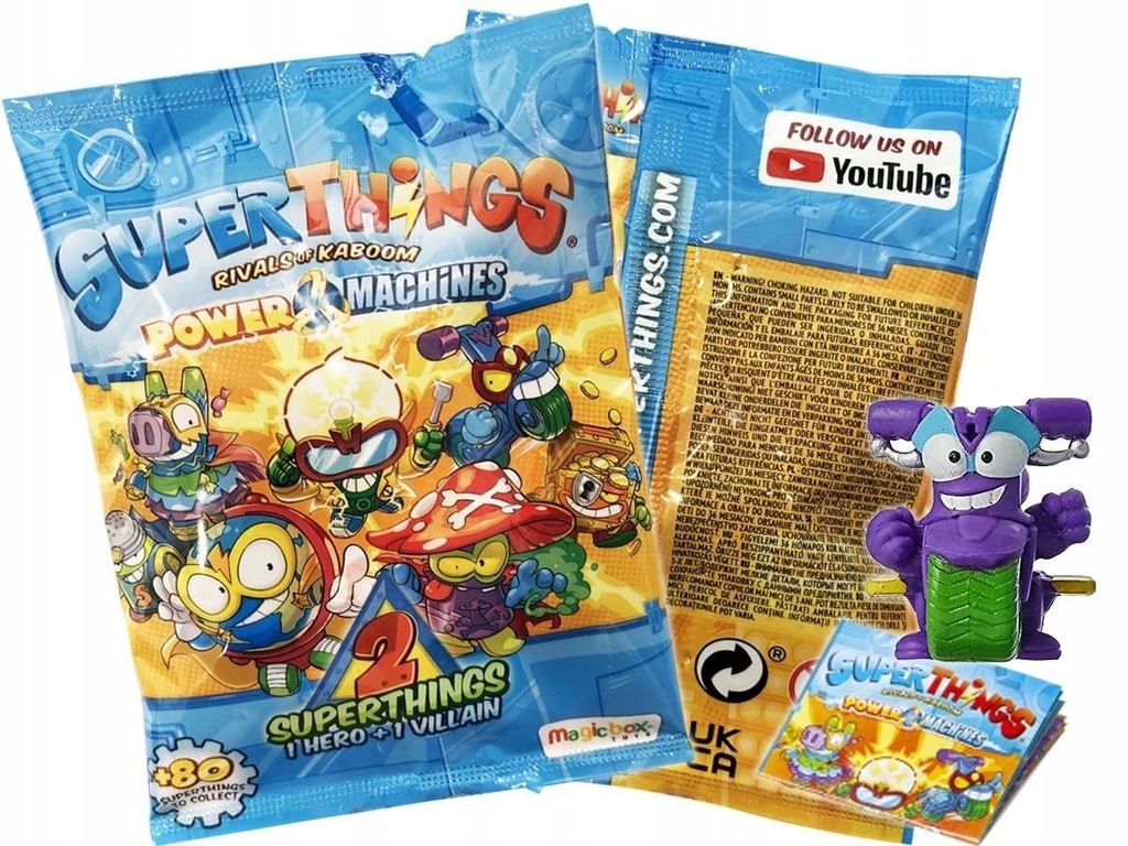 Super Things Power Machines 2 Pack Seria 7 Figurki - 12681438810 ...