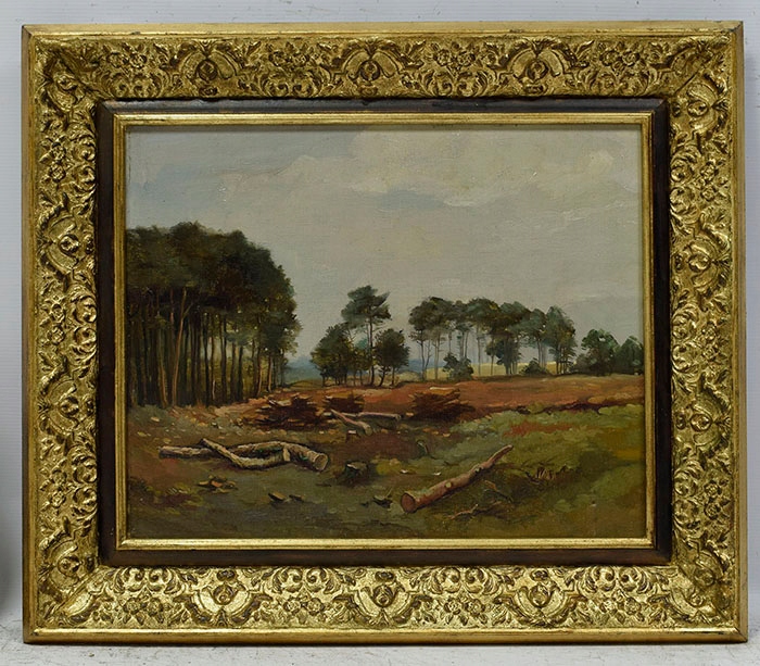 Koenraad VAN REES (1885-1966) Pejzaż 68x58cm - 13241198289 - oficjalne ...