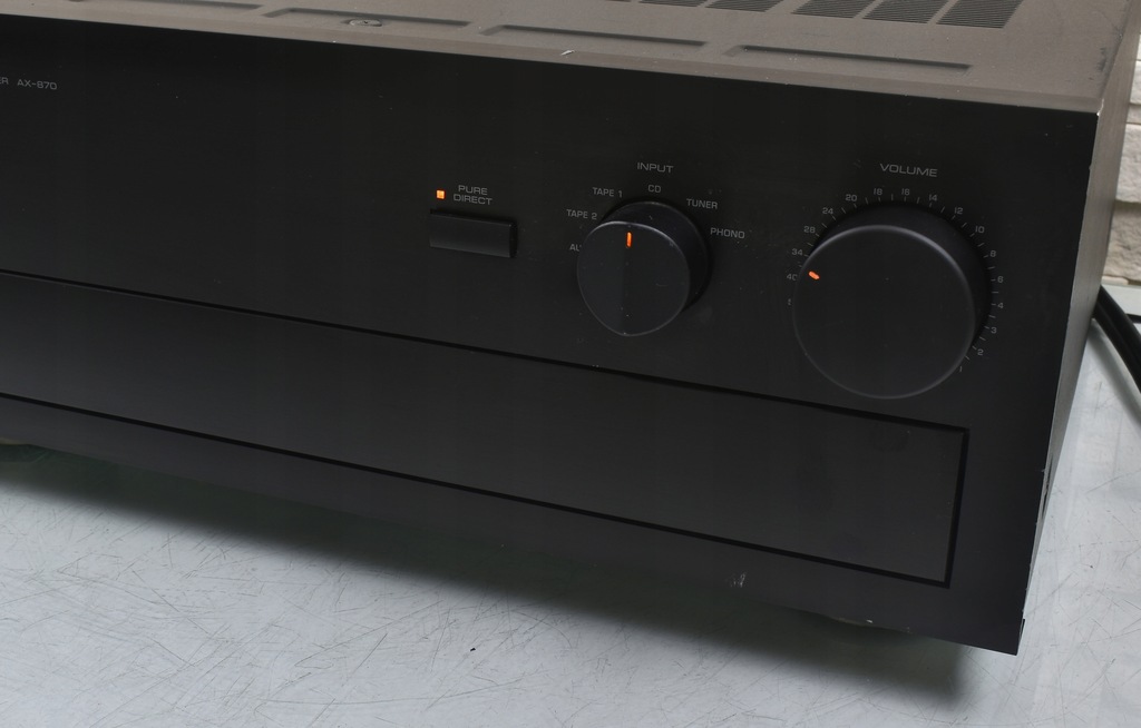 YAMAHA AX-870 Audiofilski wzmacniacz stereo - 12683871492 - oficjalne archiwum Allegro