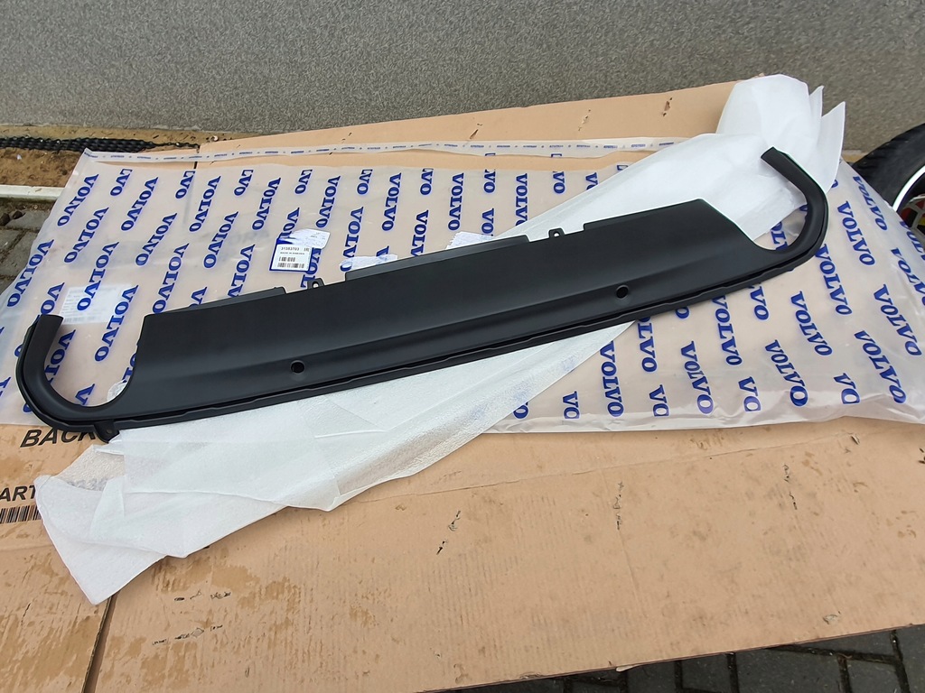 VOLVO V60 spoiler dyfuzor dokładka zderzaka tył - 13362831075 ...