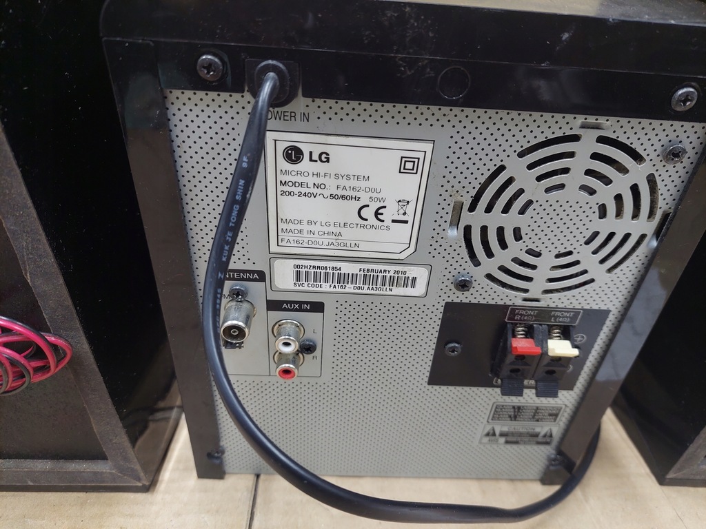 Wieża stereo LG FA162-DOU - 11653135940 - oficjalne archiwum Allegro