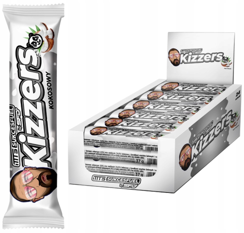 24 BATON KIZZERS KOKOSOWY HERMETYCZNA PACZKA KIZO - 12060042680 ...