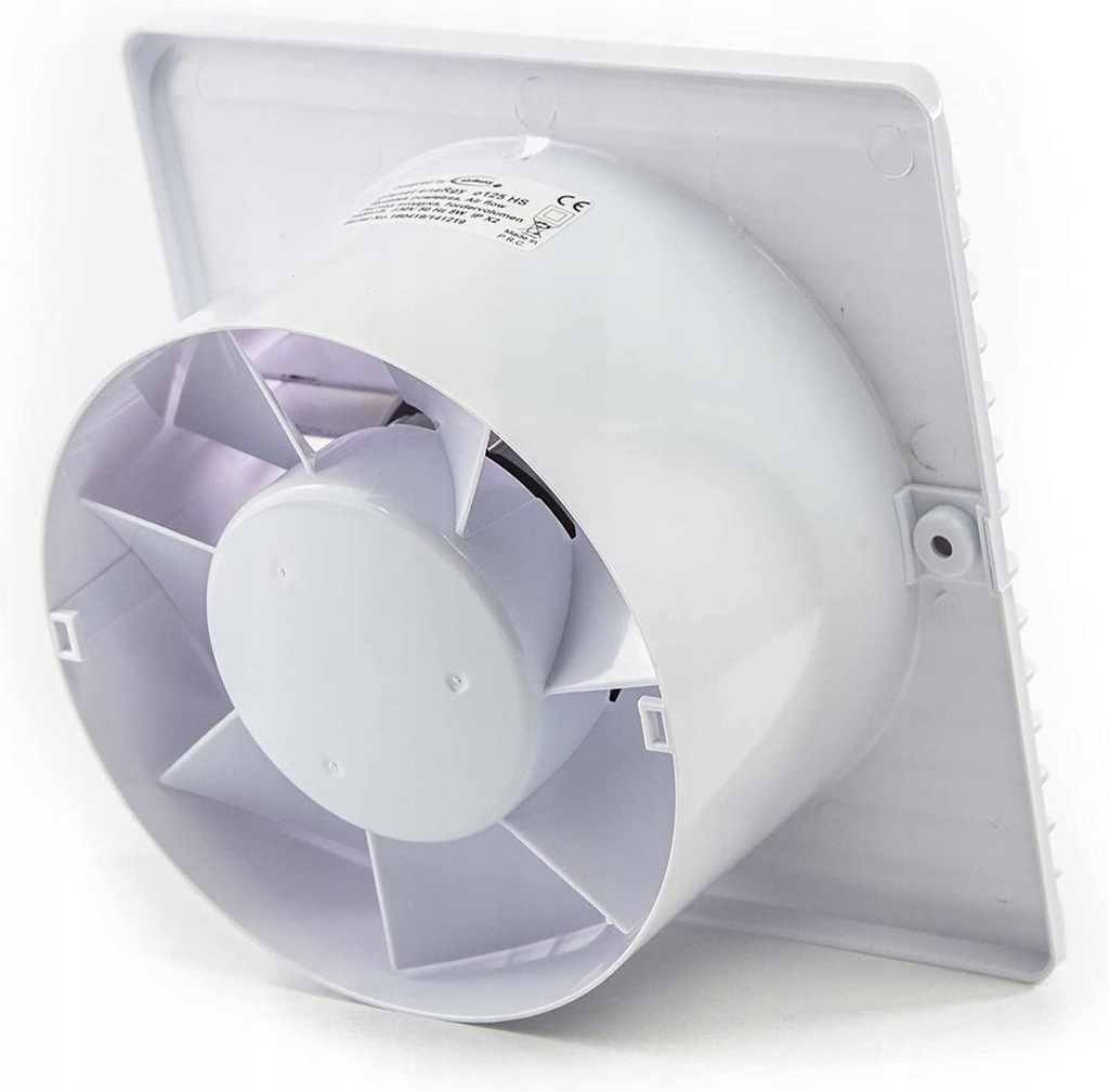 Wentylator łazienkowy czasowy airRoxy 125 mm - 13365972395 - oficjalne archiwum Allegro