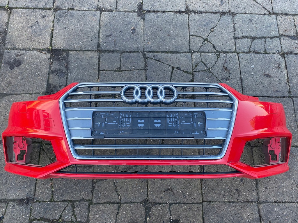 ZDERZAK AUDI A4 B9 8W0 S LINE PRZOD - 12844800419 - oficjalne archiwum Allegro