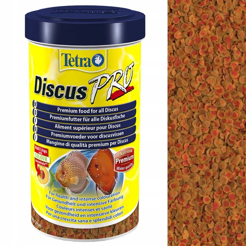 TETRA DISCUS PRO 500ml pokarm PREMIUM dla paletek - 5221243604 ...