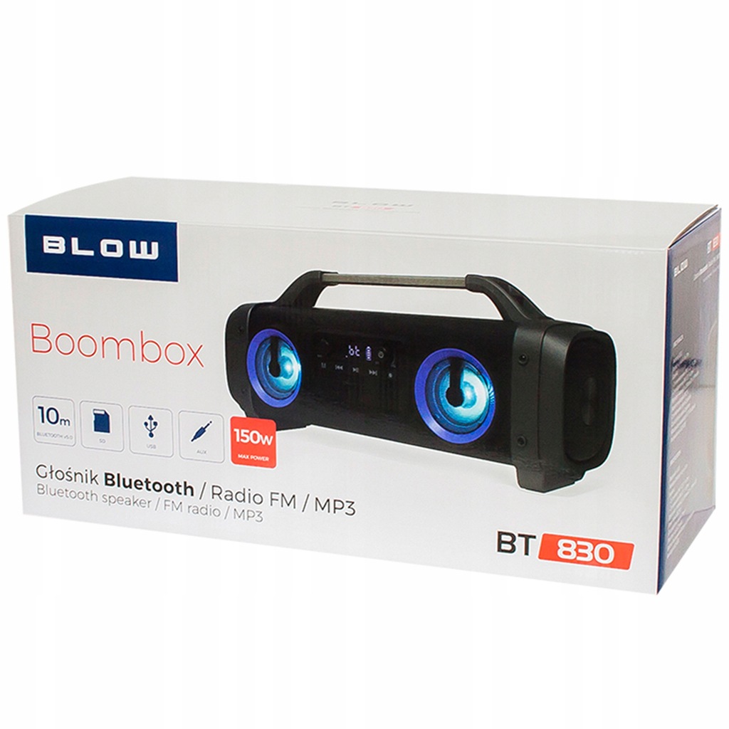 Купить BOOMBOX MP3 USB Tube Tower Динамик BLUETOOTH 150 Вт: отзывы ...