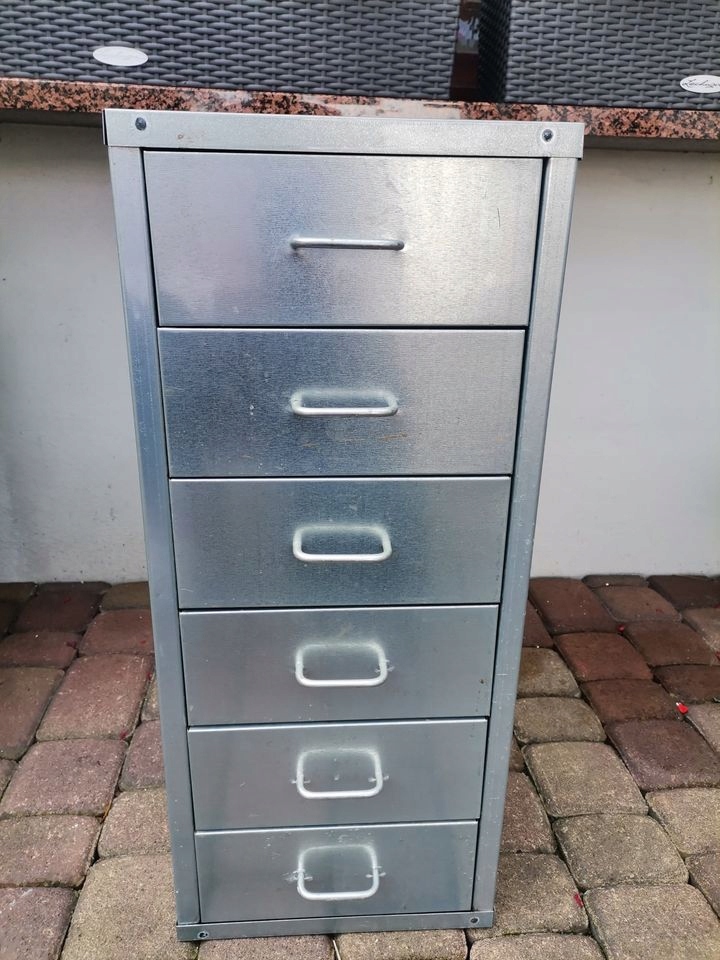 Szafka metalowa 6 szufladowa-warsztatowa (34 b) - 11638552635 - oficjalne archiwum Allegro