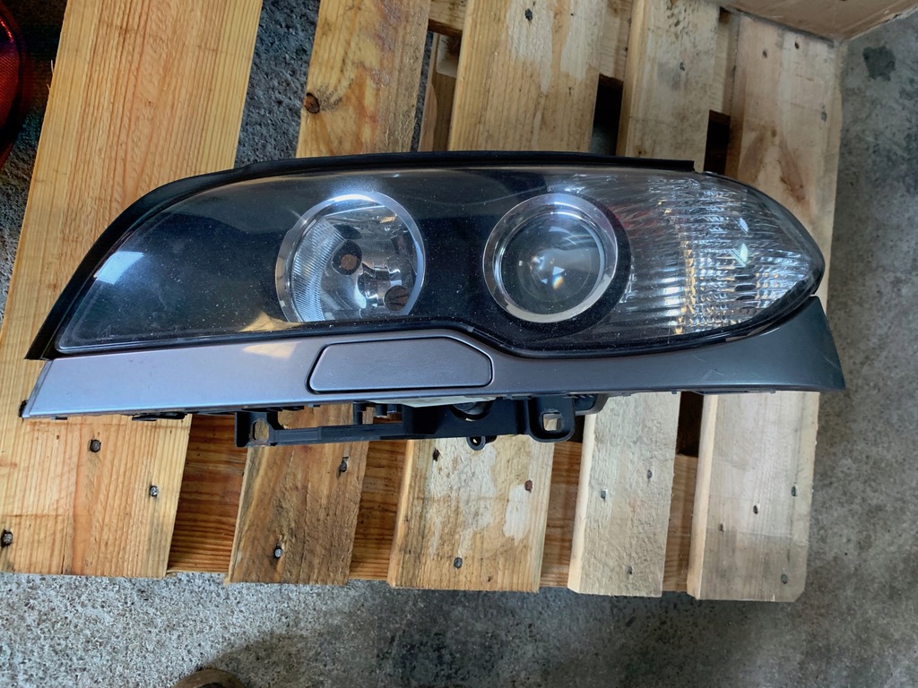 BMW E46 COUPE LIFT LAMPA LEWA XENON EUROPA LISTWA - 7698609262 - oficjalne archiwum Allegro