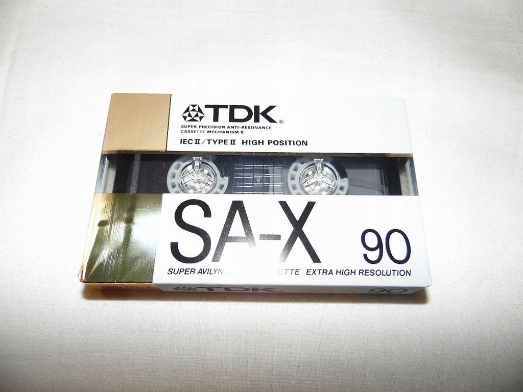 Kaseta magnetofonowa TDK SA-X 90 Super Avilyn kaseta audio NOS nowa!!! - 14680626551 - oficjalne ...
